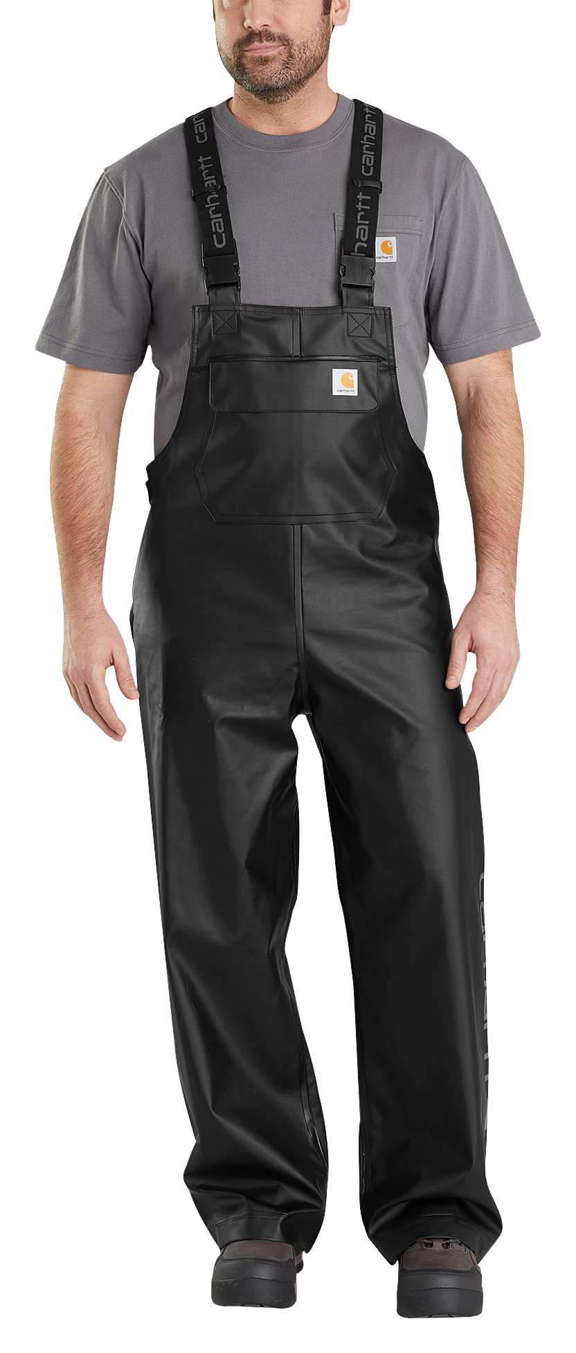 Carhartt Midweight Waterproof Rainstorm Bib Overalls for Men | Bass Pro ...